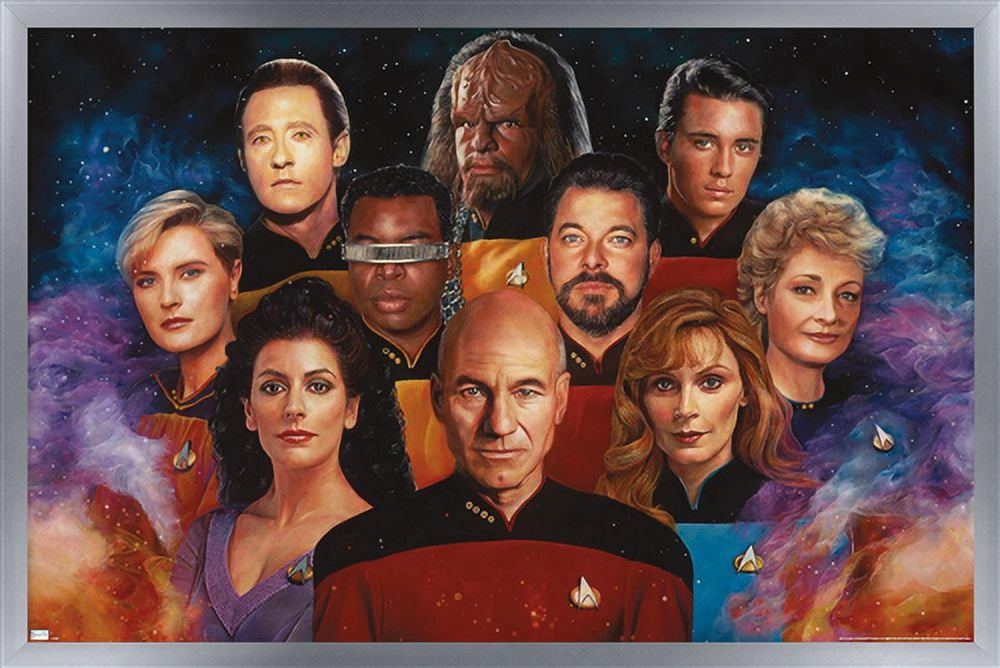 Star Trek: The Next Generation - Nicky Barkla Illustration Wall Poster ...