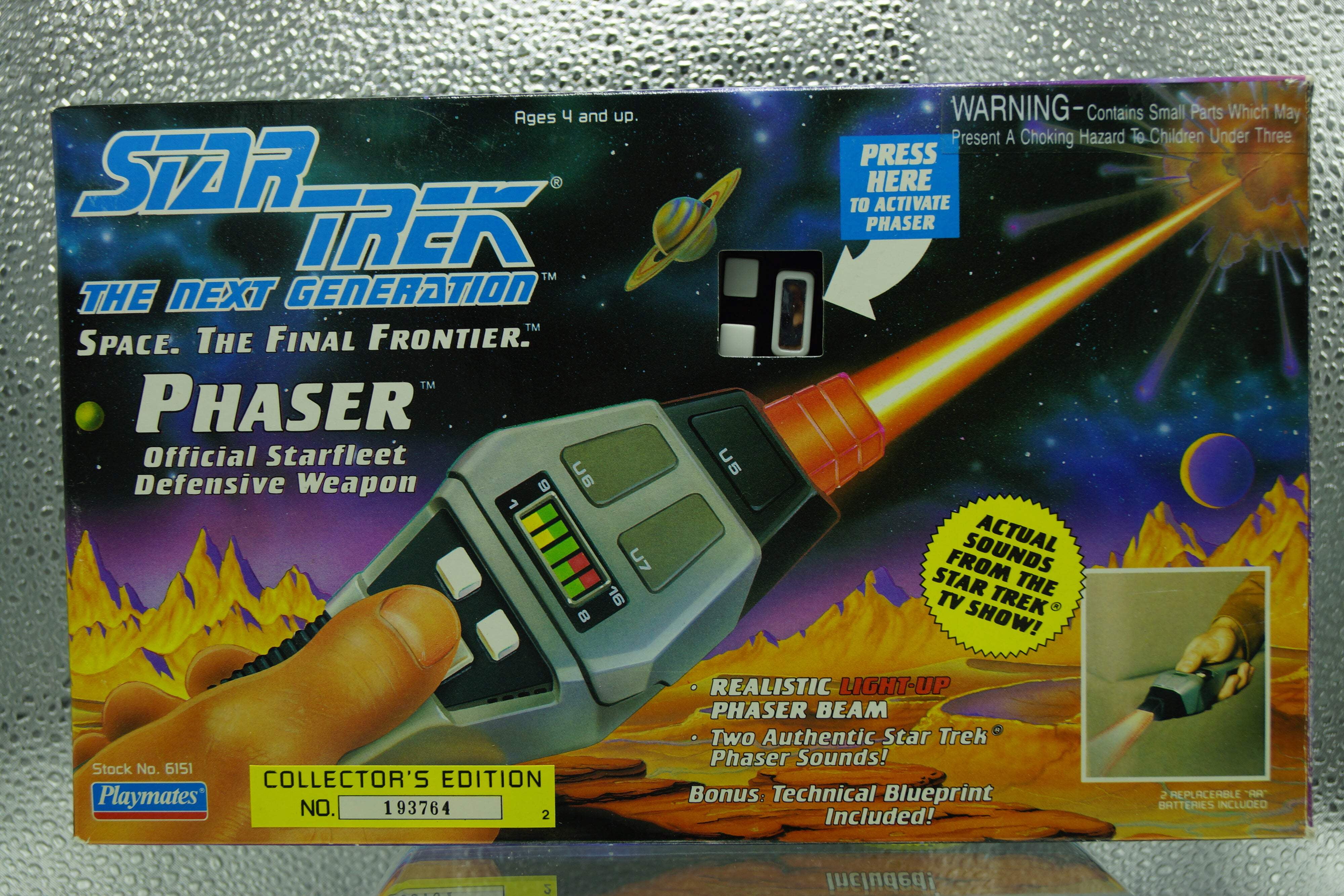 Star Trek The Next Generation Phaser - Walmart.com