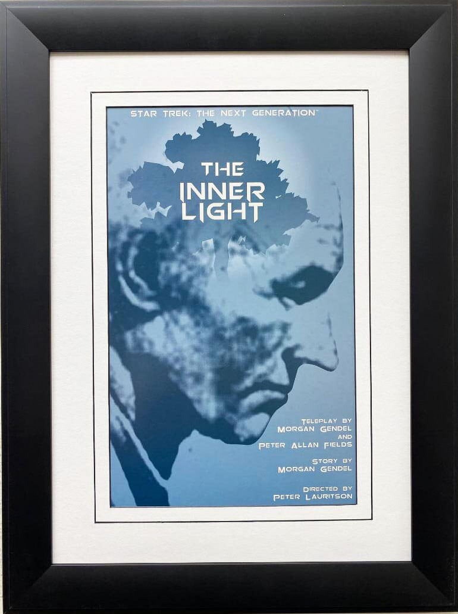 Star Trek: The Next Generation "The Inner Light" CUSTOM FRAMED ART ...