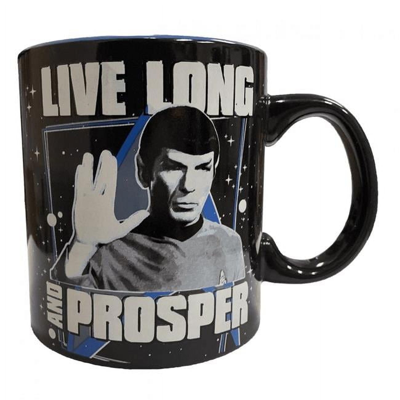 Star Trek: The Original Series Spock "Live Long and Prosper" Ceramic ...