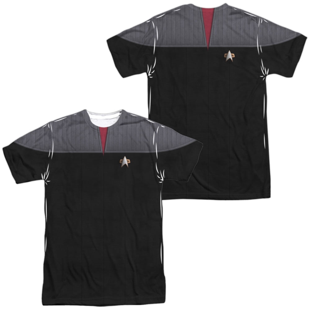 Star Trek Tng Movie Command Uniform Unisex Adult Sublimated Costume T ...