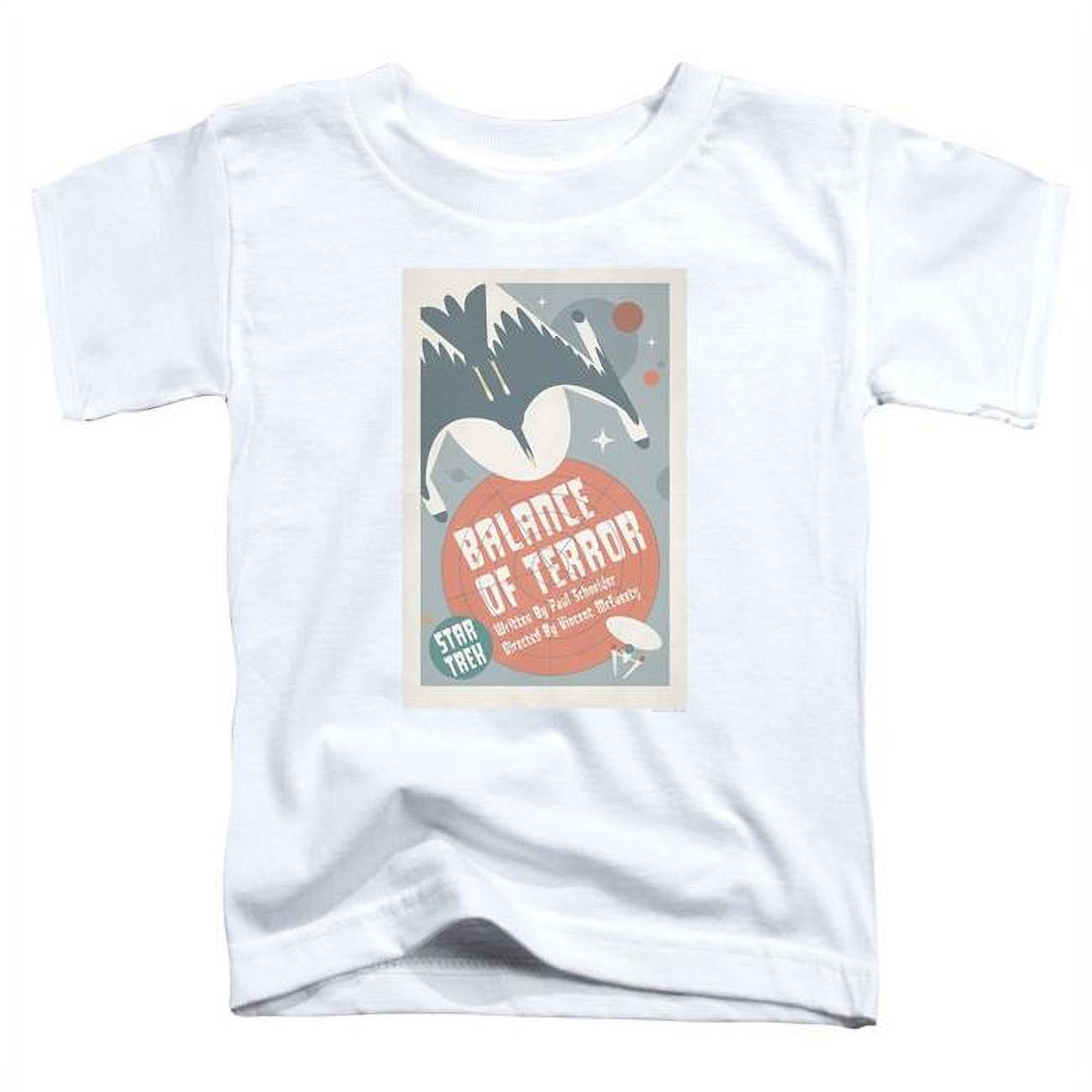 Star Trek & Tos Episode 14 Short Sleeve Toddler Cotton T-Shirt, White ...