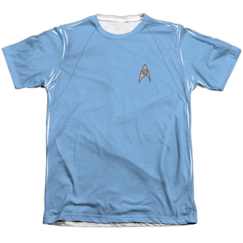 Star Trek - Tos Science Uniform - Short Sleeve Shirt - Small - Walmart.com