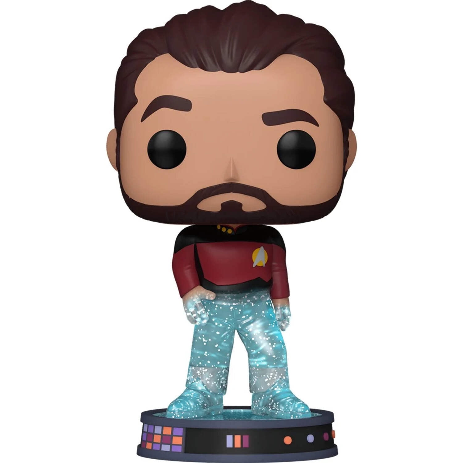 Star Trek Transporter William T. Riker Glitter Funko Pop! Vinyl Figure Plus #1688 - Walmart.com