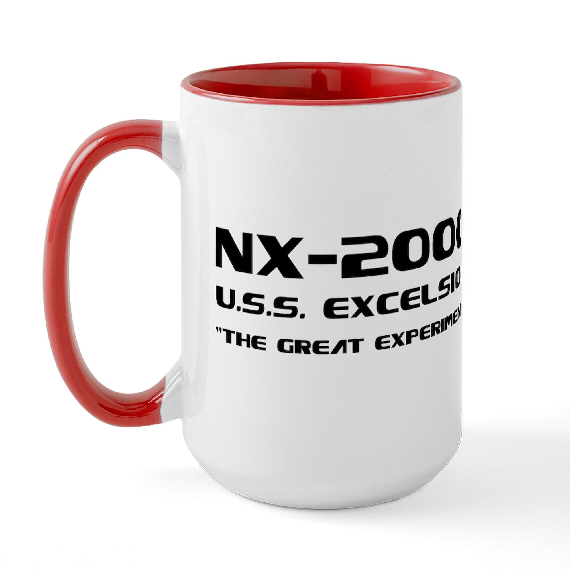 Star Trek U.S.S. Excelsior Large Mug (330 ml) Ceramic Coffee Mug 11oz ...