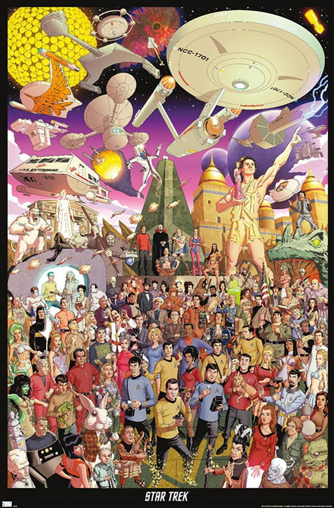 Star Trek: Universe - Dusty Abell Illustration Wall Poster, 22.375" x ...