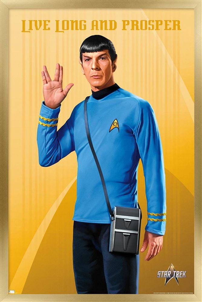 Star Trek: Universe - Spock, Live Long and Prosper Wall Poster, 14.725 ...