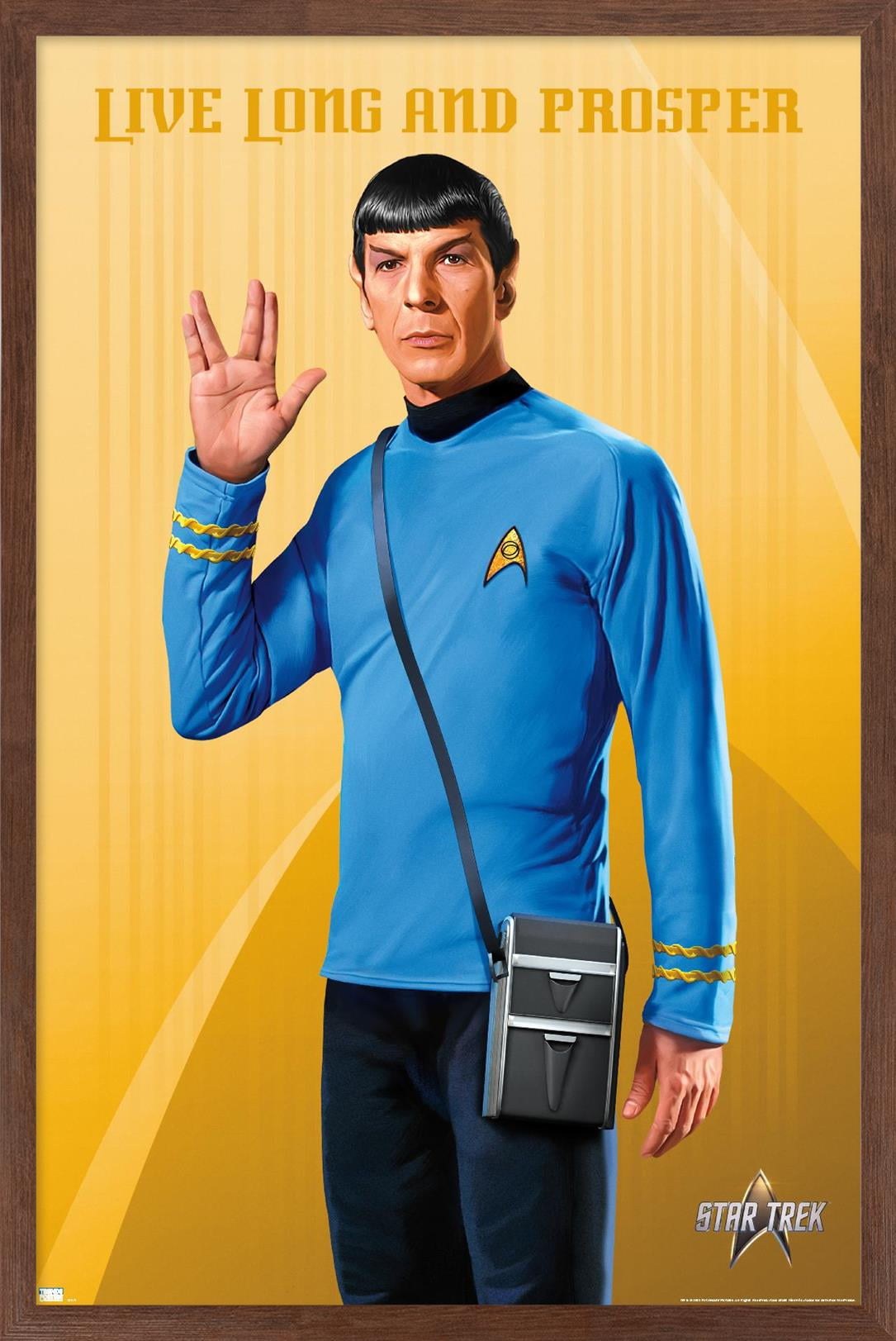 Star Trek: Universe - Spock, Live Long and Prosper Wall Poster, 14.725 ...