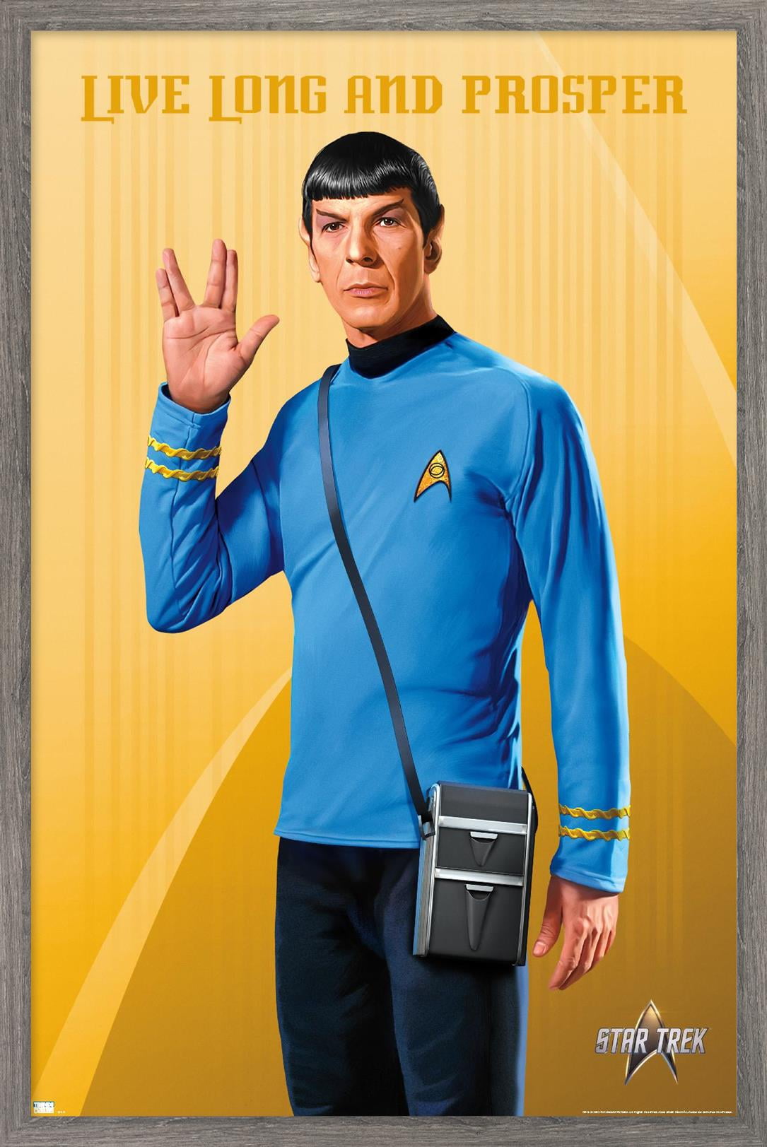 Star Trek: Universe - Spock, Live Long and Prosper Wall Poster, 14.725 ...