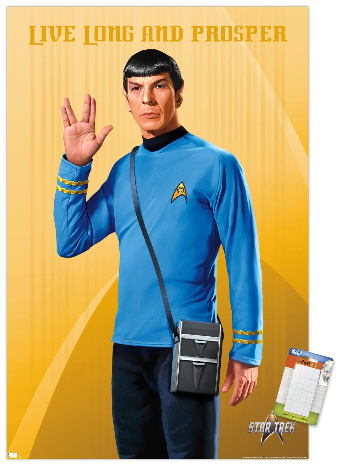 Star Trek: Universe - Spock, Live Long and Prosper Wall Poster, 14.725 ...