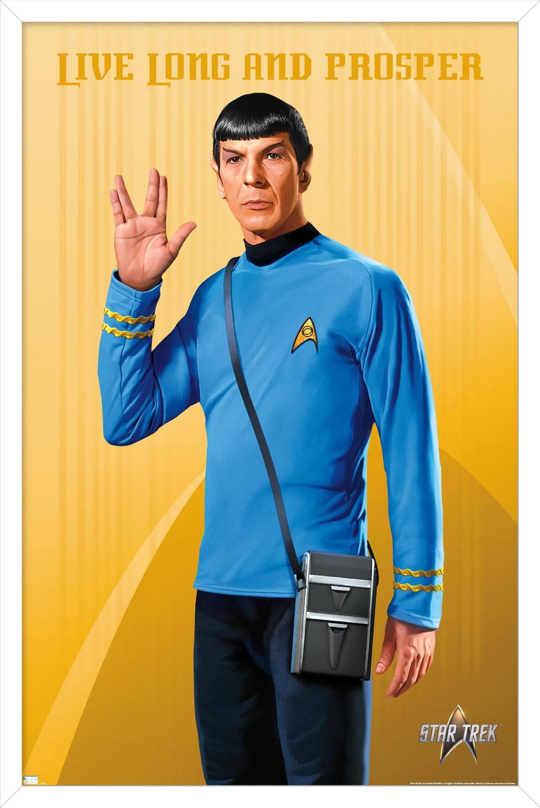Star Trek: Universe - Spock, Live Long and Prosper Wall Poster, 22.375 ...