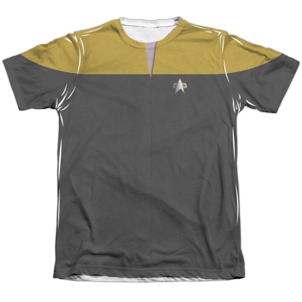 Star Trek - Voyager Engineering Uniform - Short Sleeve Shirt - Medium ...
