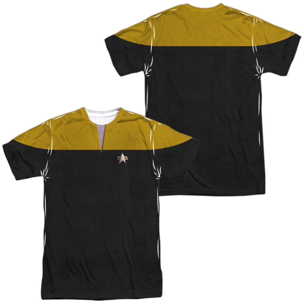 Star Trek Voyager Engineering Uniform Unisex Adult Sublimated Costume T ...