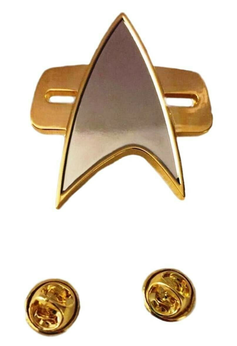 Star Trek Voyager Full Size Metal Communicator Pin - Walmart.com