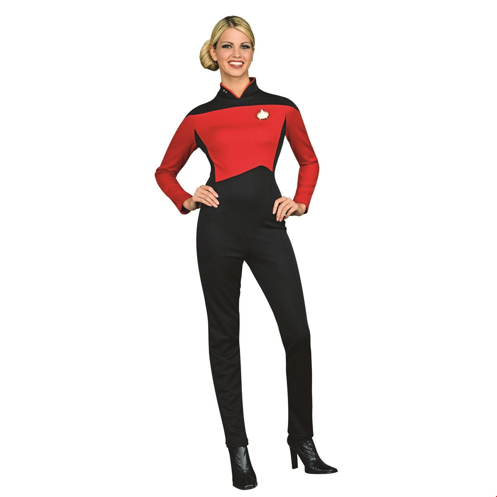 Star Trek Womens Deluxe Command Uniform Halloween Costume - Walmart.com