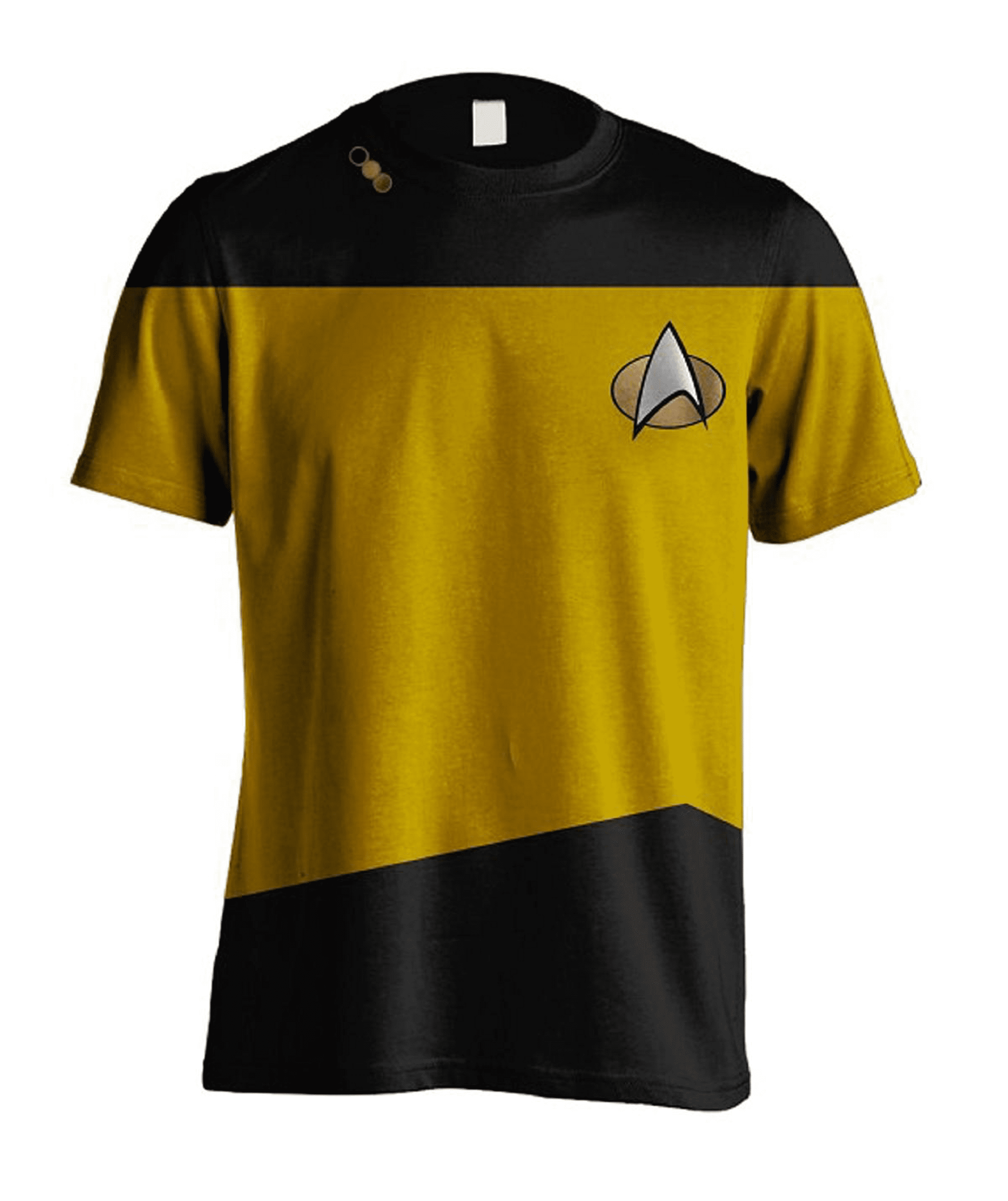 Star Trek the Next Generation Command Uniform Official Tee T Shirt For ...