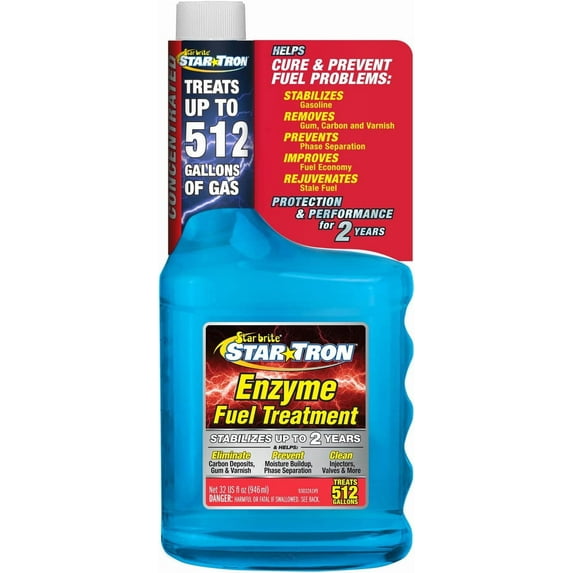 Star Tron Enzyme Fuel Treatment - Concentrated Formula 32 Fl. Oz ...