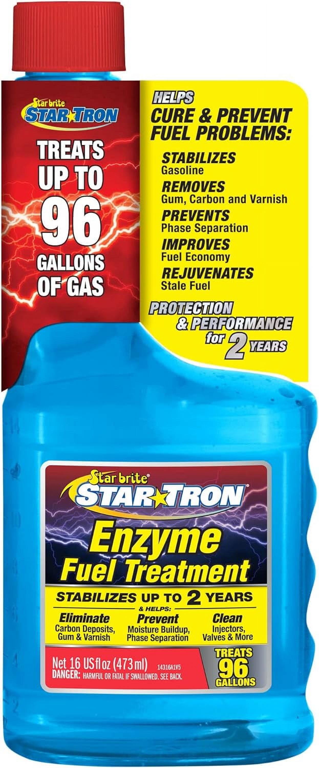 Star Tron Enzyme Fuel Treatment - Small Engine Formula - 16 Oz Treats ...