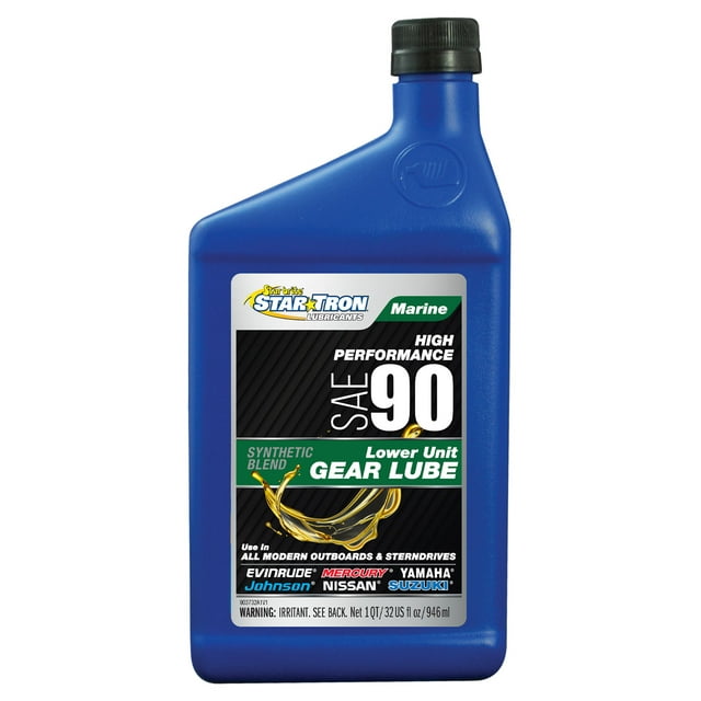 Star Tron Marine High Performance SAE 90 Gear Lube, Synthetic Blend ...