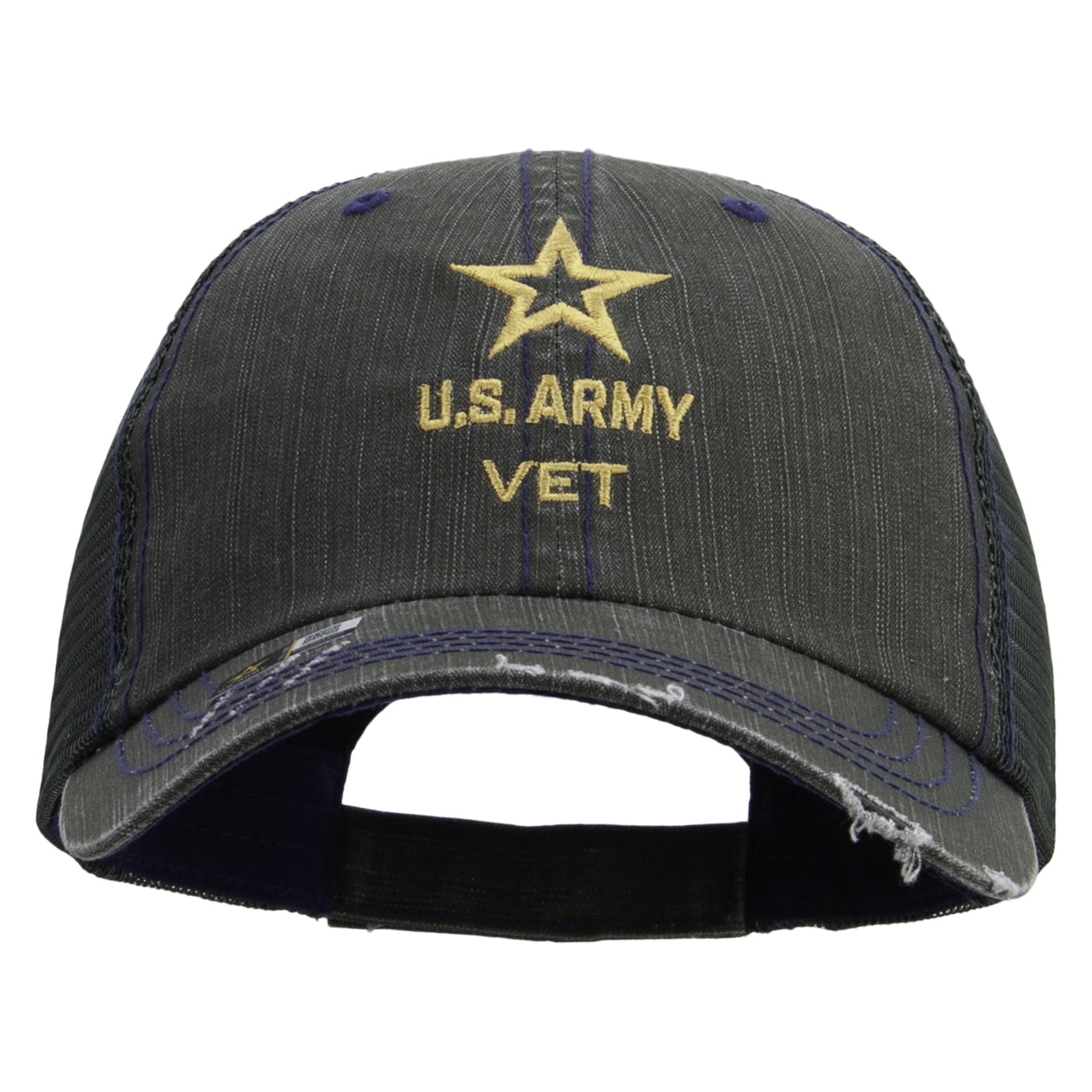 Star US Army Veteran Military Embroidered Low Profile Special Cotton ...