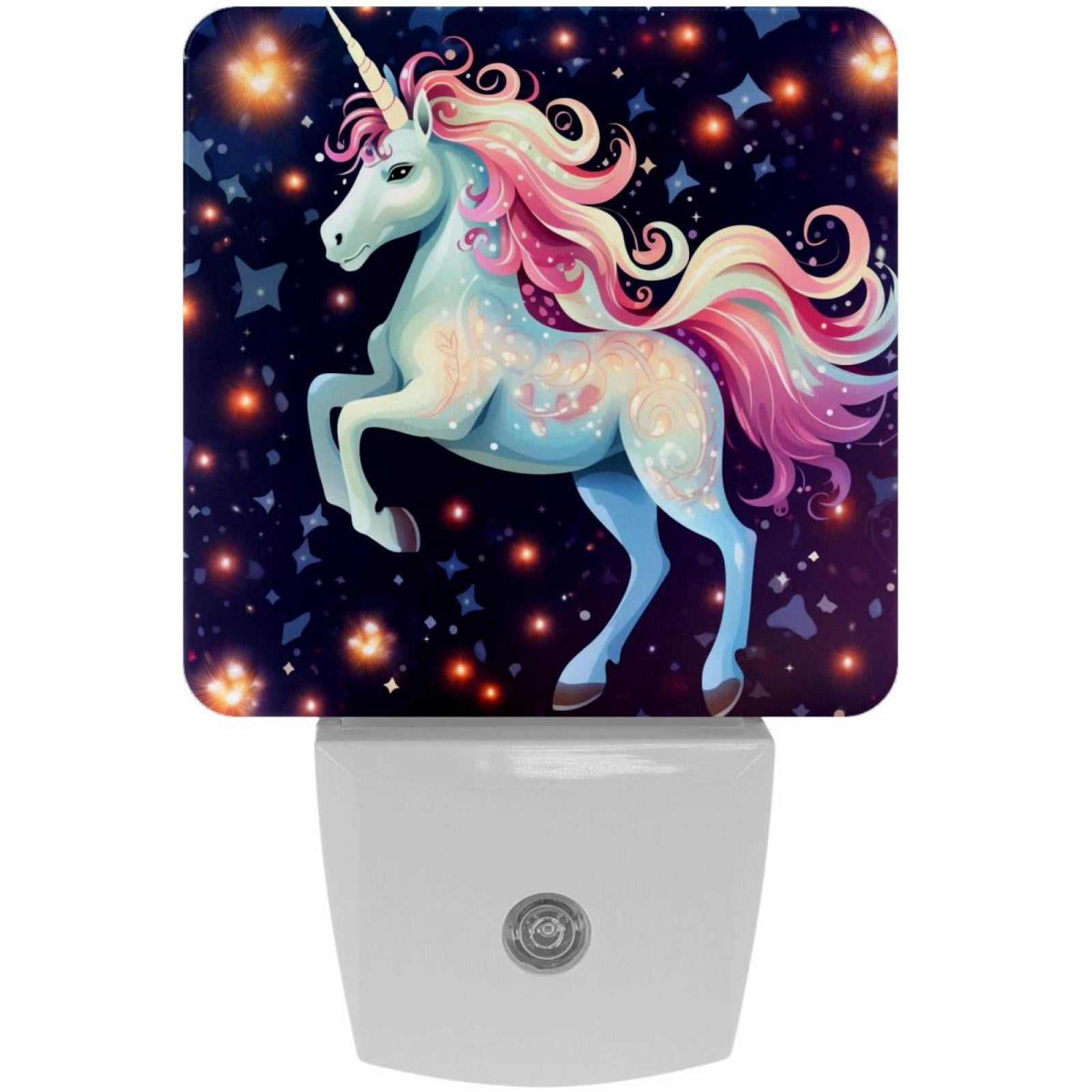 Star Unicorns LED Square Night Lights - Small and Bright Illumination ...