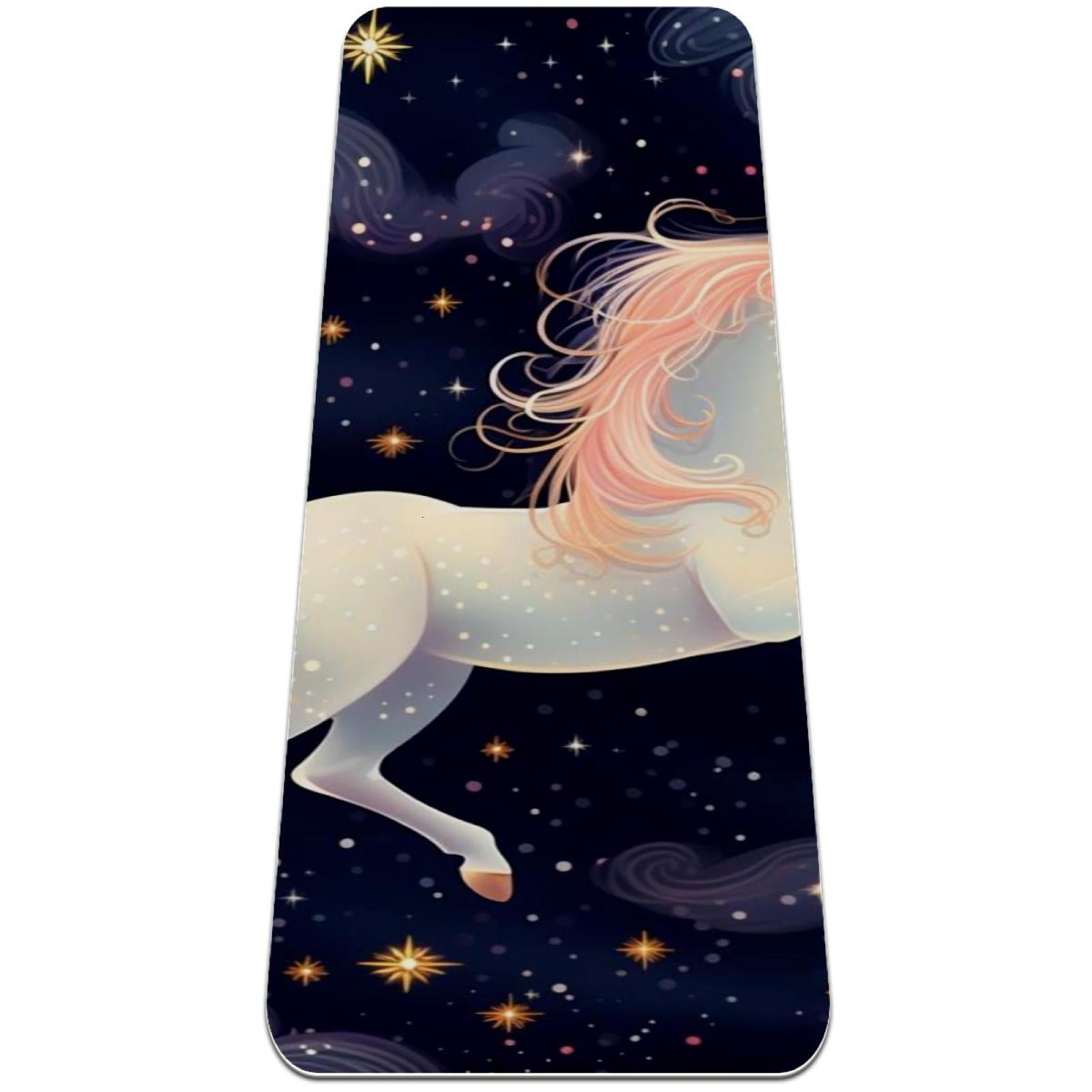 Star Unicorns TPE Yoga Mat - Exercise Mat for Yoga & Pilates - Walmart.com