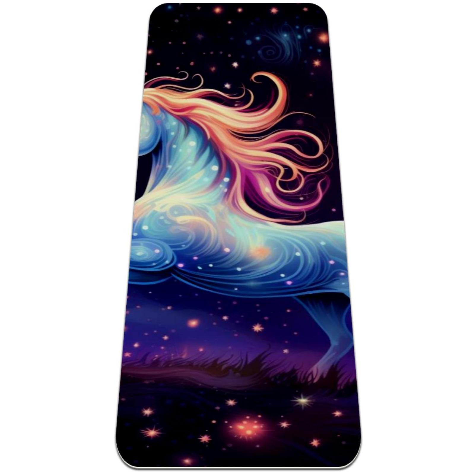 Star Unicorns TPE Yoga Mat for Home & Studio Practices, Workout Mat ...