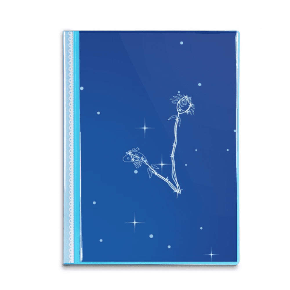 Star Universe Constellation Pattern Book Sheet Protectors Portfolio ...