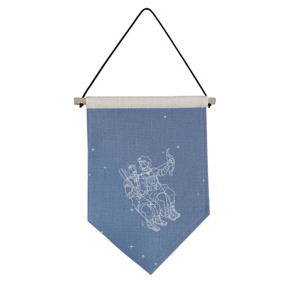 Star Universe Geni Constellation Pattern Canvas Flag Hanging Wall Art ...