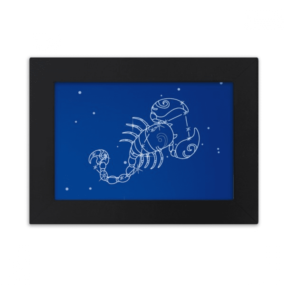 Star Universe Scorpio Constellation Pattern Desktop Photo Frame ...