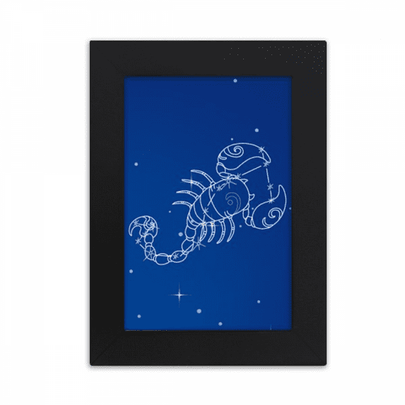 Star Universe Scorpio Constellation Pattern Desktop Photo Frame Picture ...