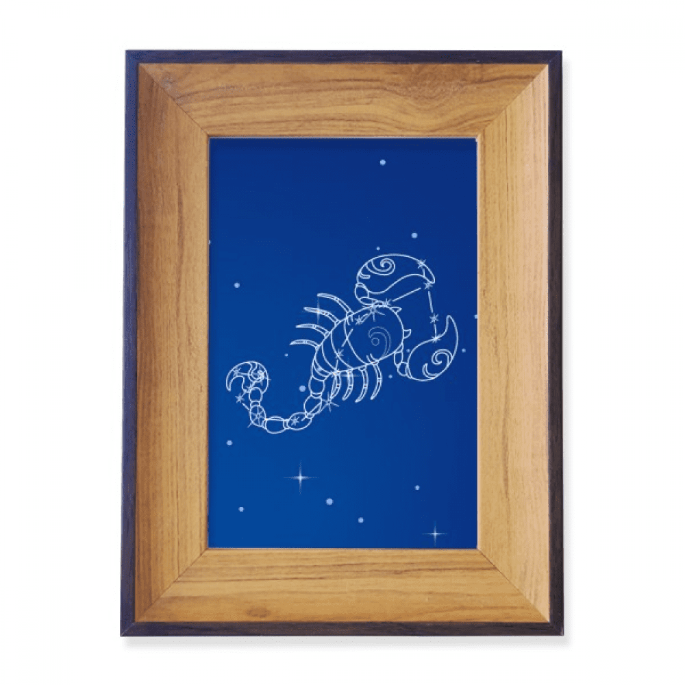 Star Universe Scorpio Constellation Pattern Photo Frame Exhibition ...