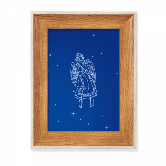 Star Universe Virgo Constellation Pattern Desktop Wooden Photo Frame ...