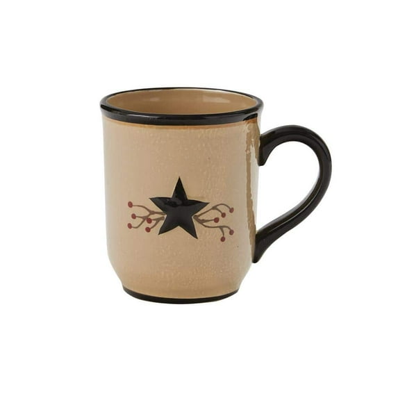 Star Vine 16 oz. Beige Ceramic Coffee Mug (Set of 4) - Walmart.com