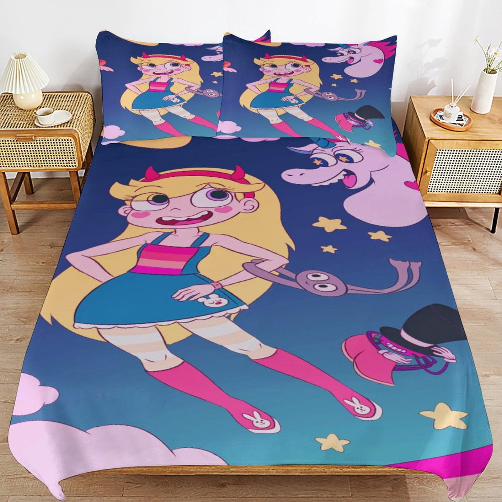 Star Vs. The Forces of Evil 3 Piece Bedding Sets for Boys Girls Teens ...
