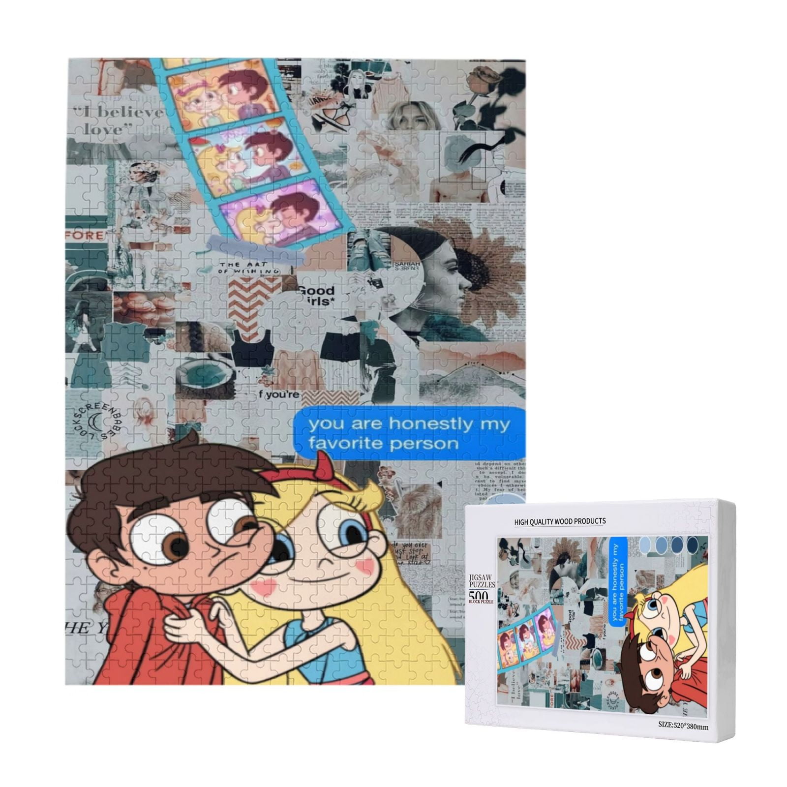 Star Vs The Forces Of Evil Jigsaw Puzzles 300/500/1000 Pieces Wooden ...