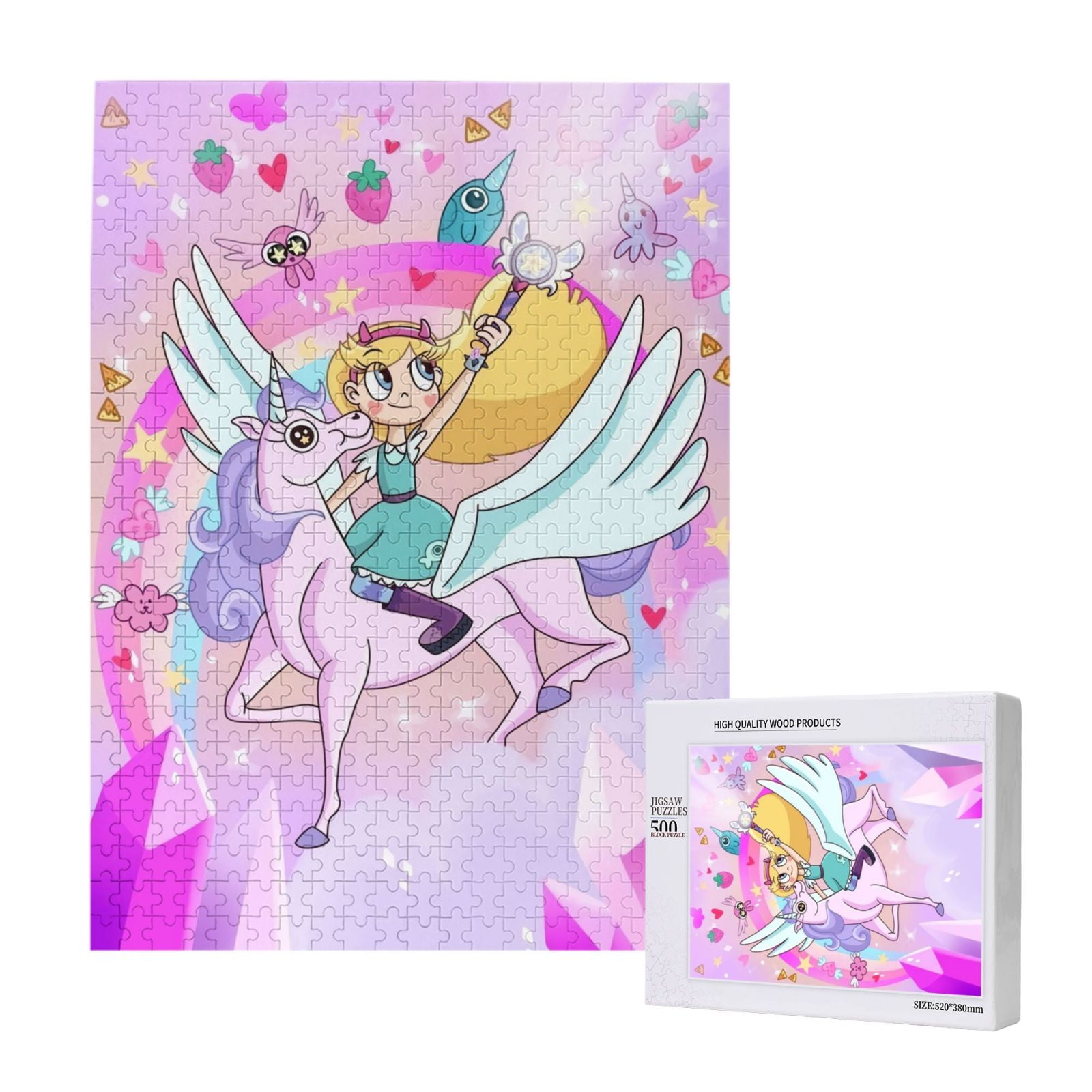 Star Vs The Forces Of Evil Jigsaw Puzzles 300/500/1000 Pieces Wooden ...