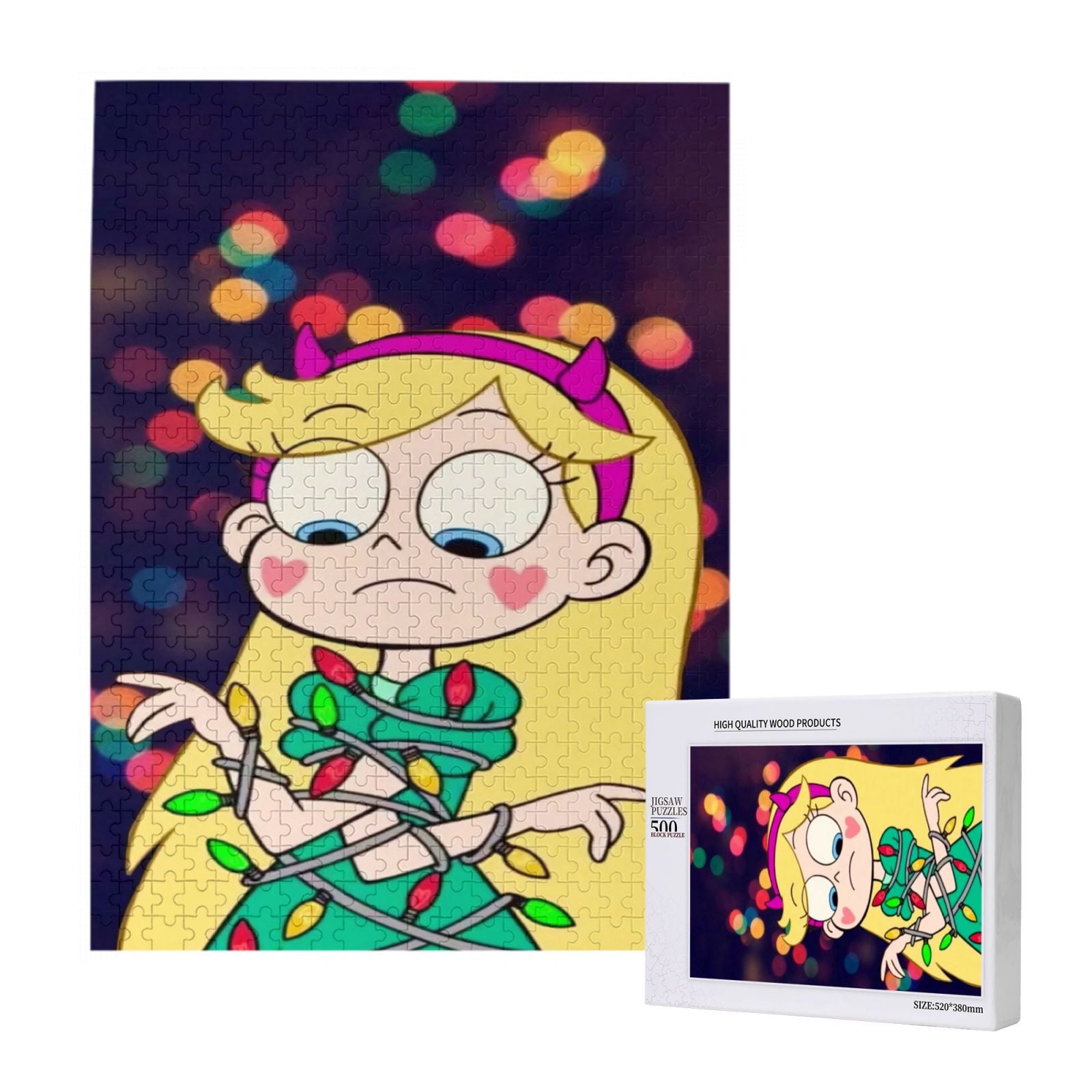 Star Vs The Forces Of Evil Jigsaw Puzzles 300/500/1000 Pieces Wooden ...