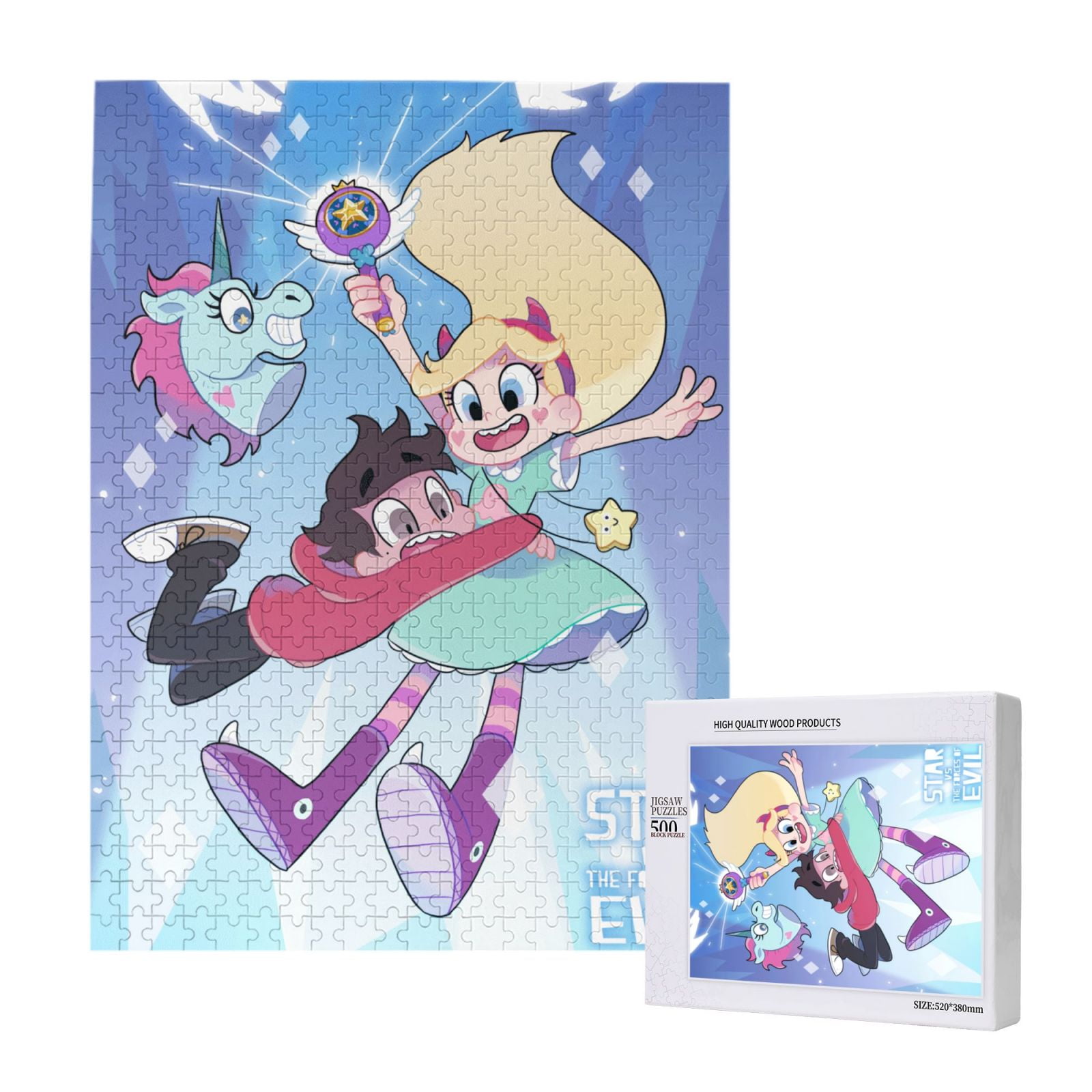 Star Vs The Forces Of Evil Jigsaw Puzzles 300/500/1000 Pieces Wooden ...