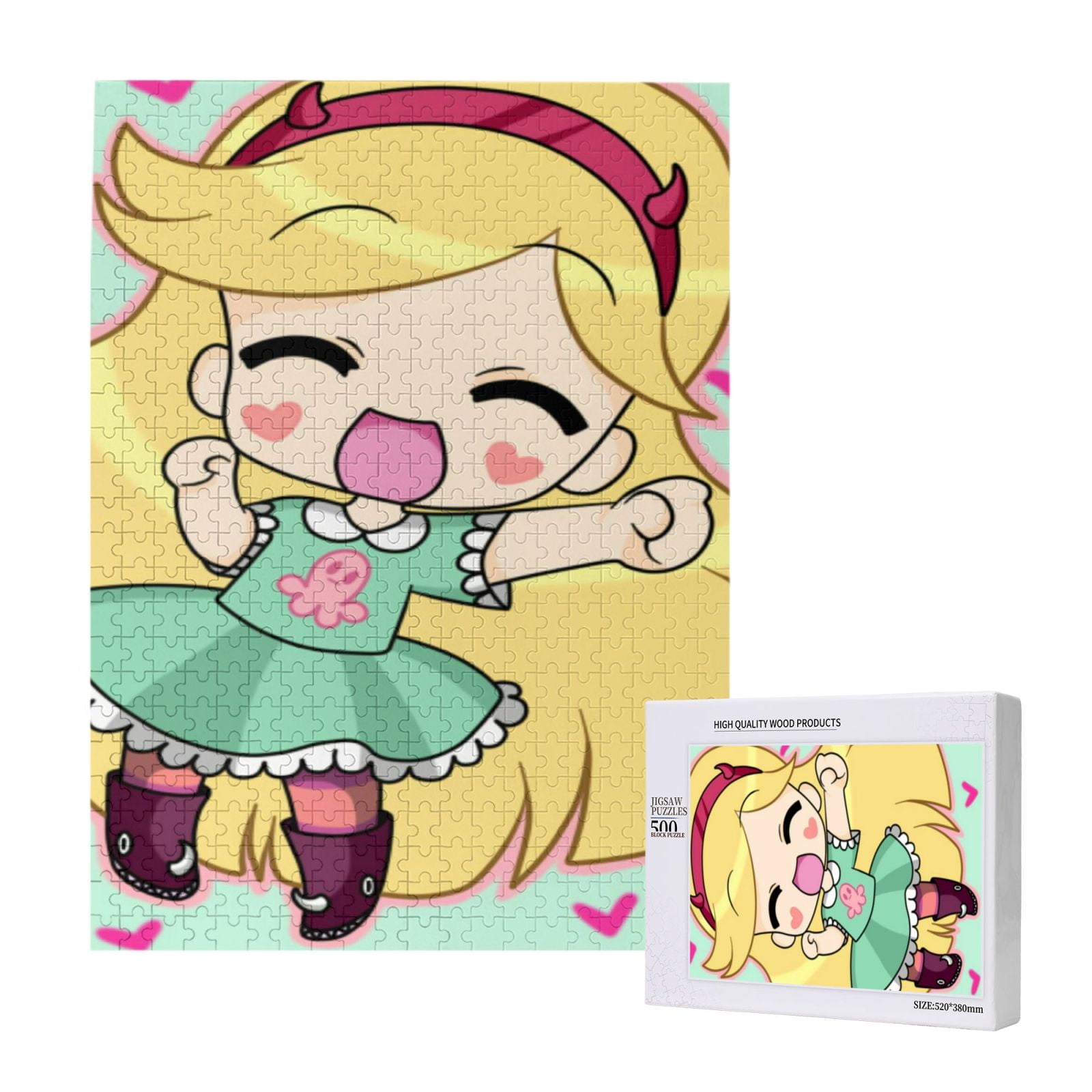 Star Vs The Forces Of Evil Jigsaw Puzzles 300/500/1000 Pieces Wooden ...