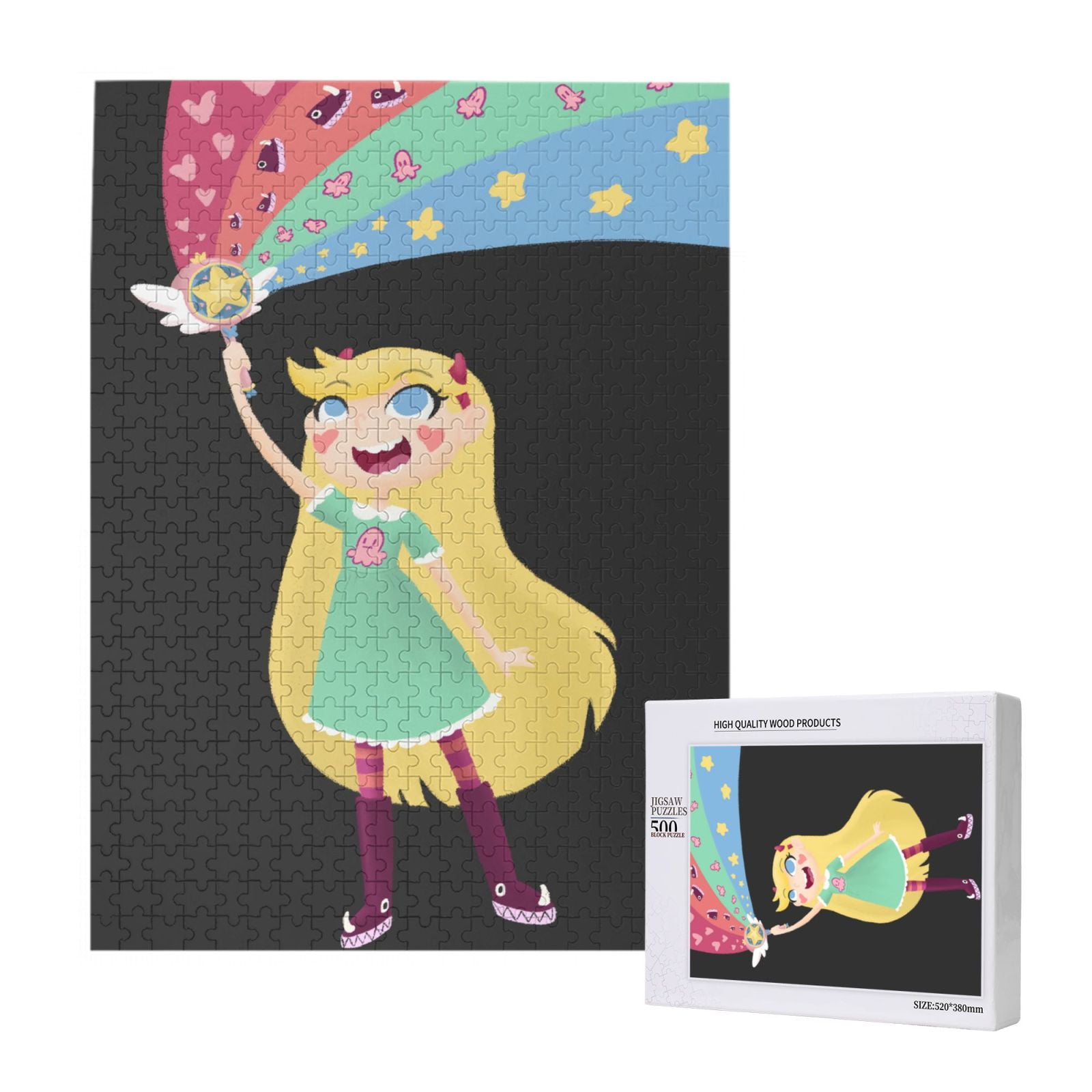 Star Vs The Forces Of Evil Jigsaw Puzzles 300/500/1000 Pieces Wooden ...