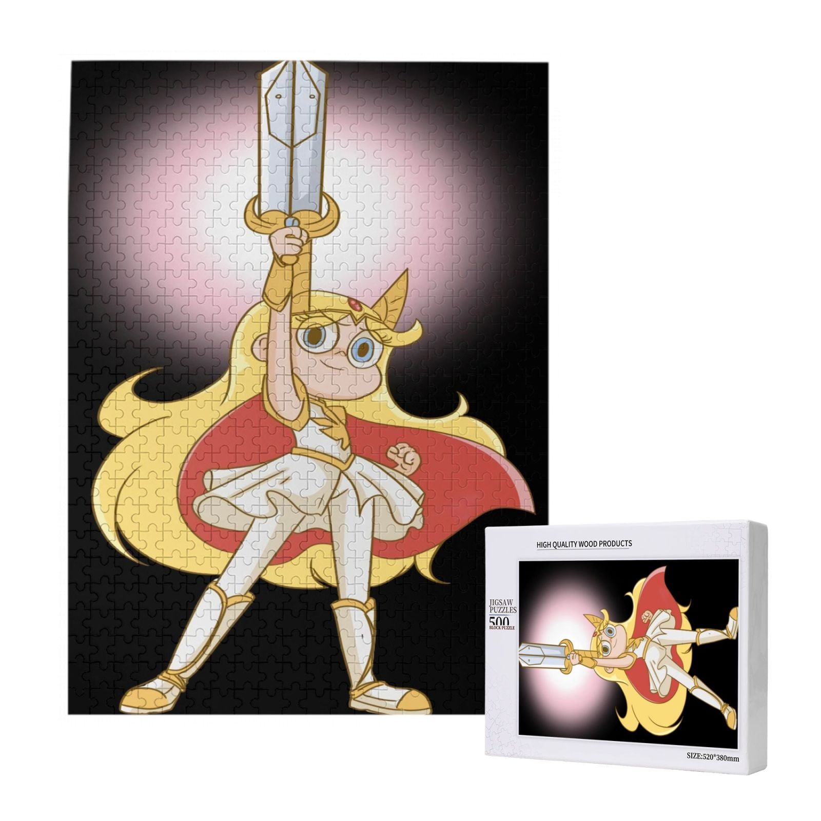 Star Vs The Forces Of Evil Jigsaw Puzzles 300/500/1000 Pieces Wooden ...