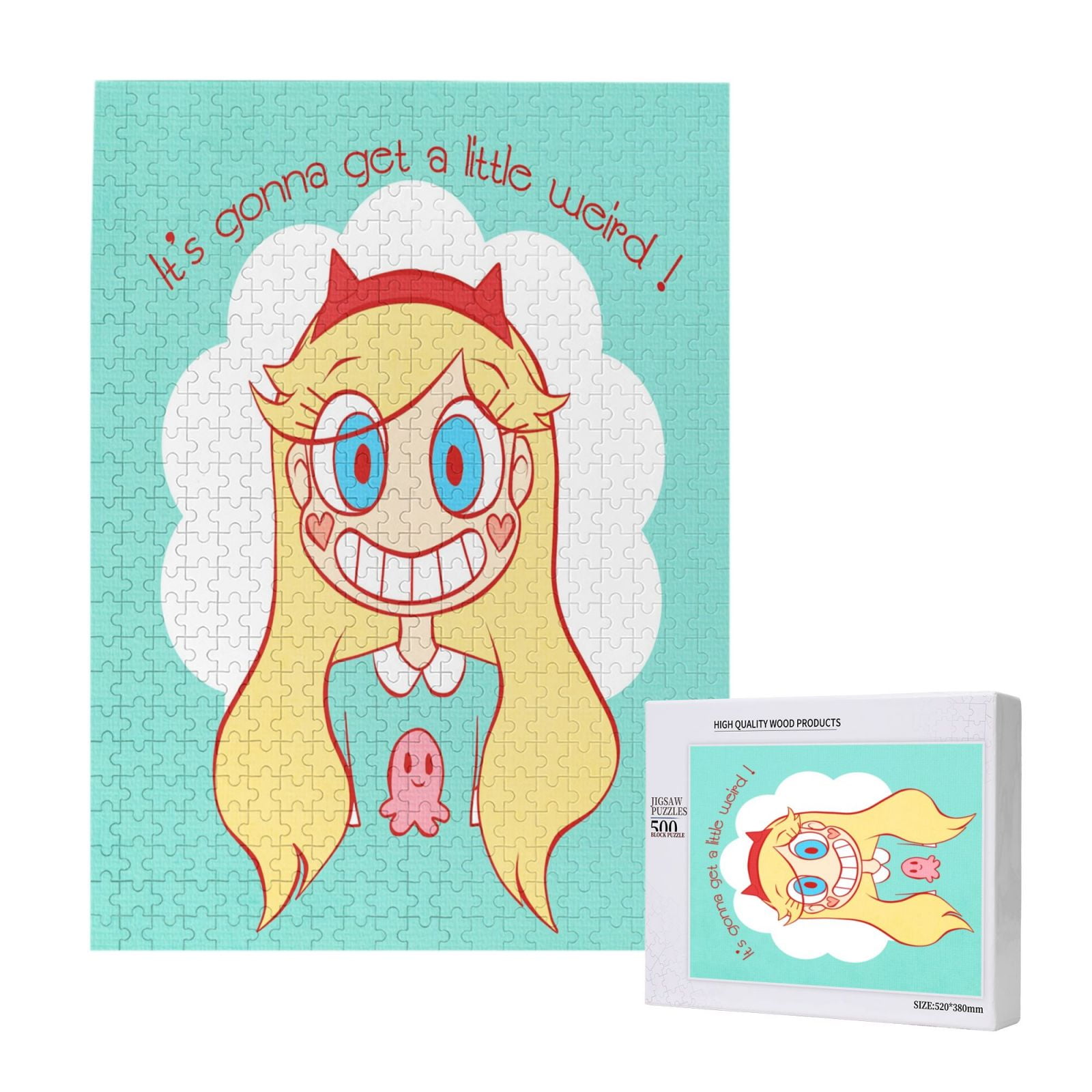 Star Vs The Forces Of Evil Jigsaw Puzzles 300/500/1000 Pieces Wooden ...