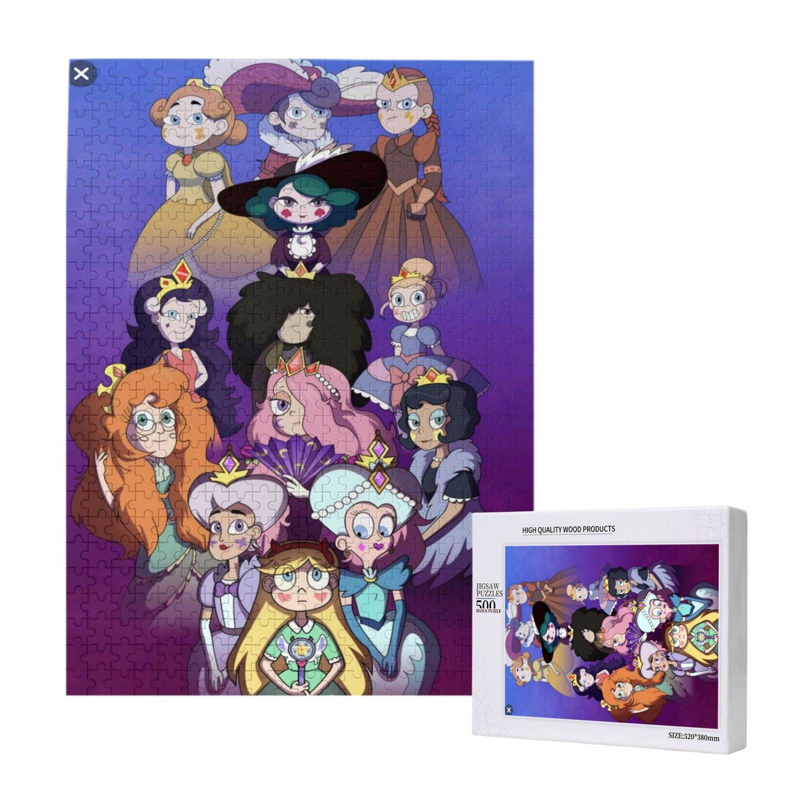 Star Vs The Forces Of Evil Jigsaw Puzzles 300/500/1000 Pieces Wooden ...
