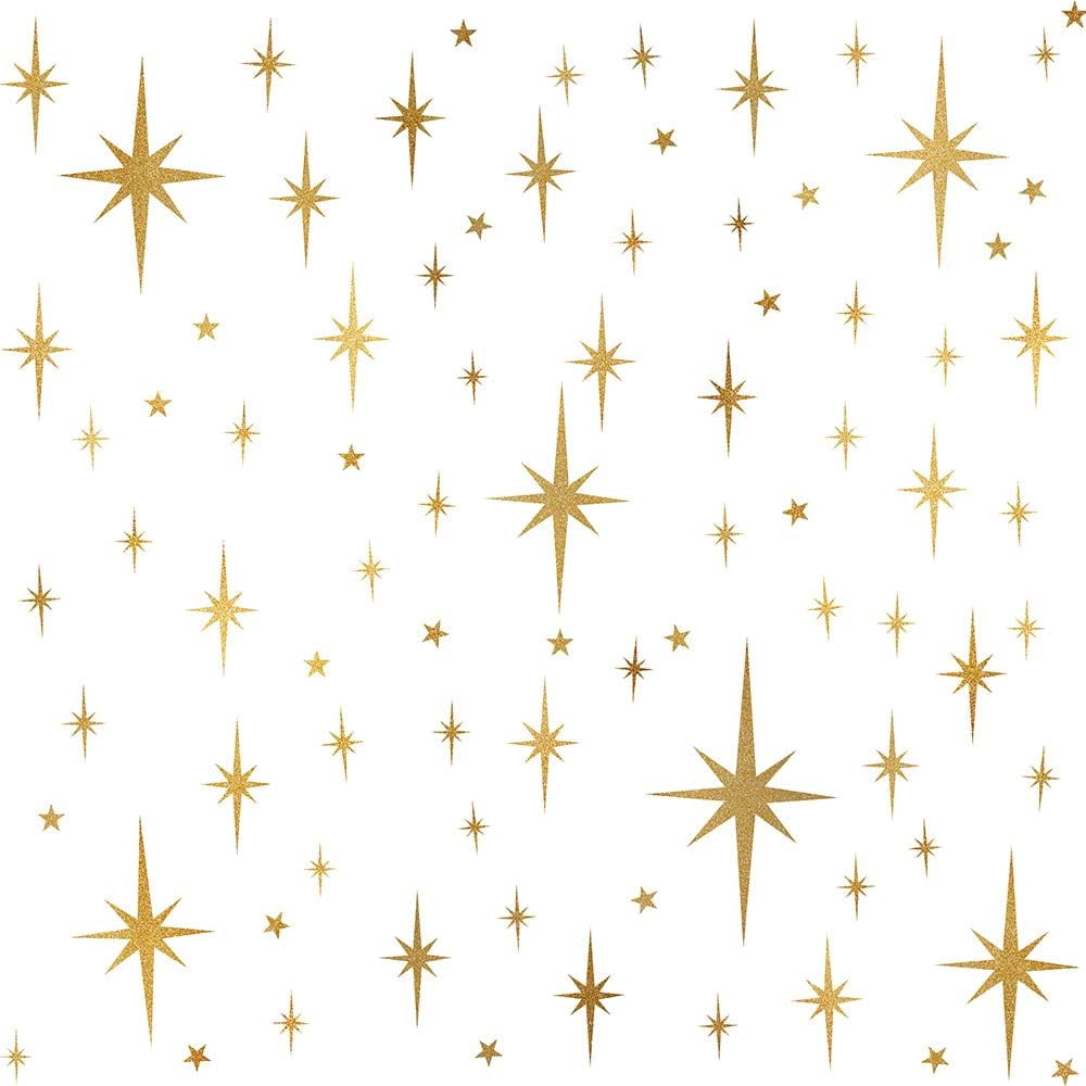 Star Wall Decals Retro Star Wall Decal Ovals and Squares Walls Decals ...