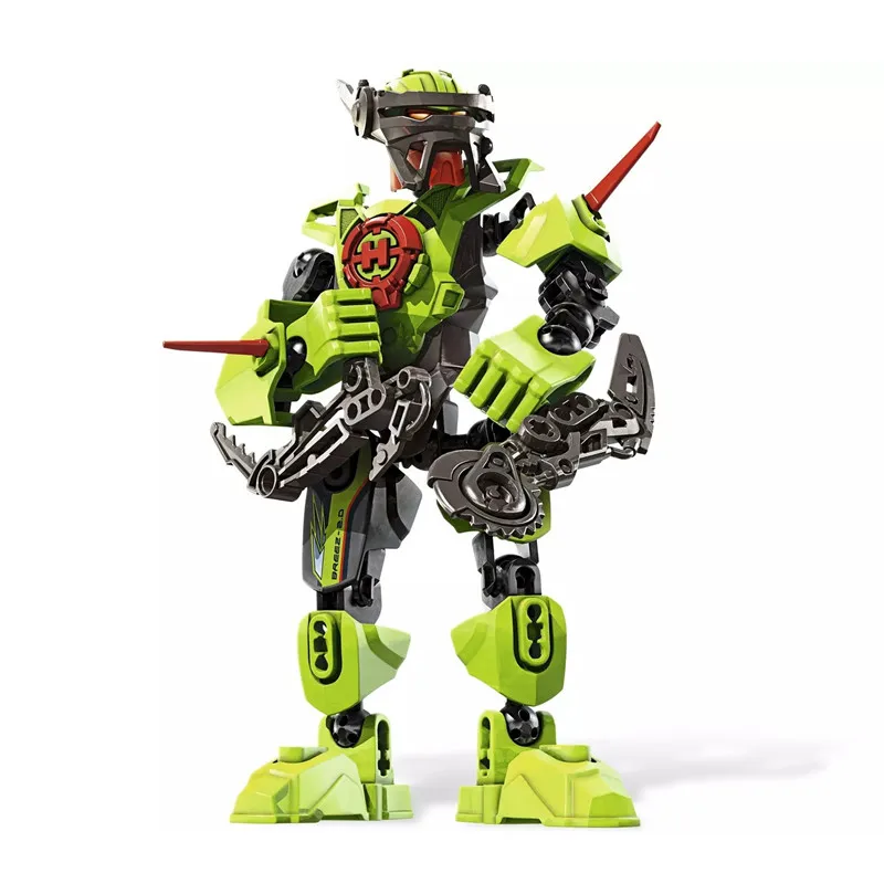 Star Warrior Soldiers Hero Factory Bionicle Surge Evo Stringer Robot ...
