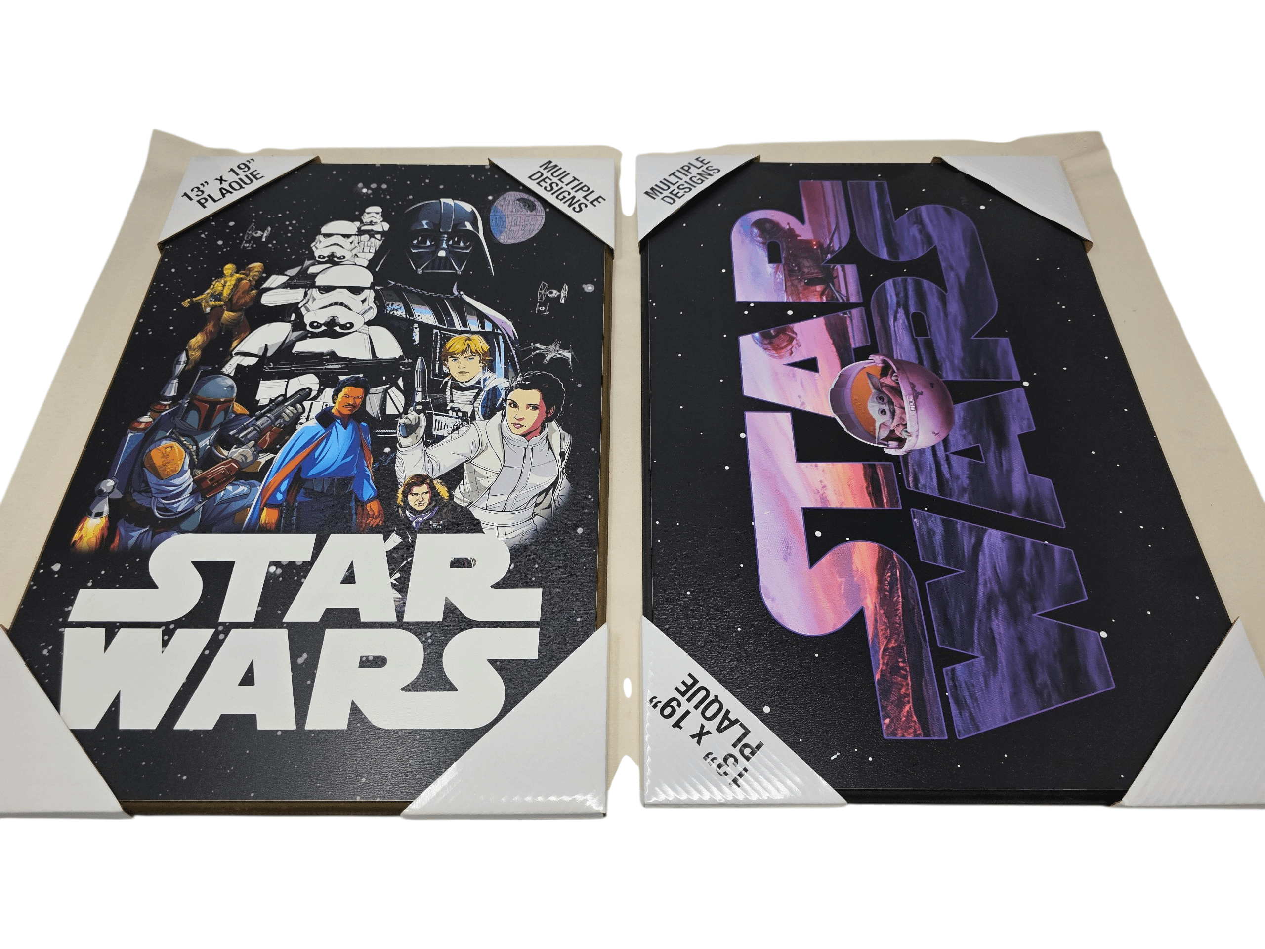 Star Wars 13X19in Wooden Wall Sign - Walmart.com