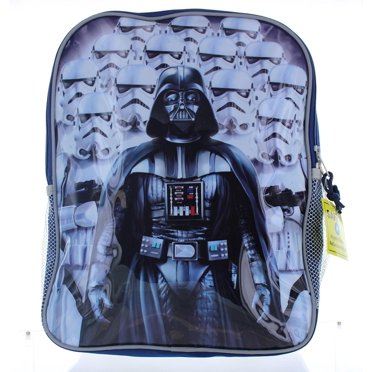 Star Wars Darth Vader Backpack 16" All-over Print Dark Side w/ Front ...
