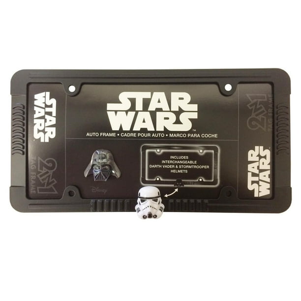 Chroma Graphics Star Wars Darth Vader & Storm Trooper Plate Frame ...
