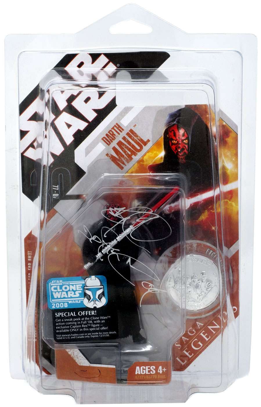 Star Wars 2007 Saga Legends (30th Anniversary) Darth Maul Action Figure ...